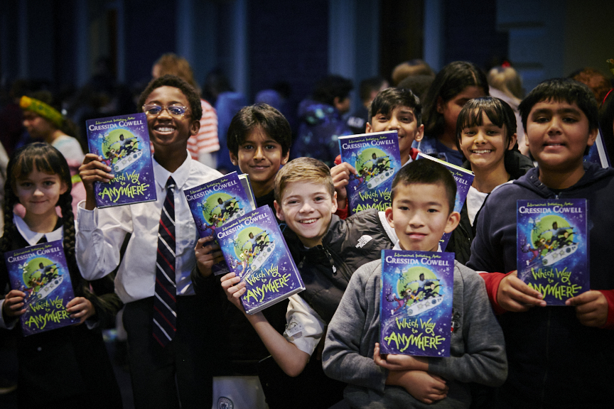 World Book Day with Cressida Cowell - Schools Together