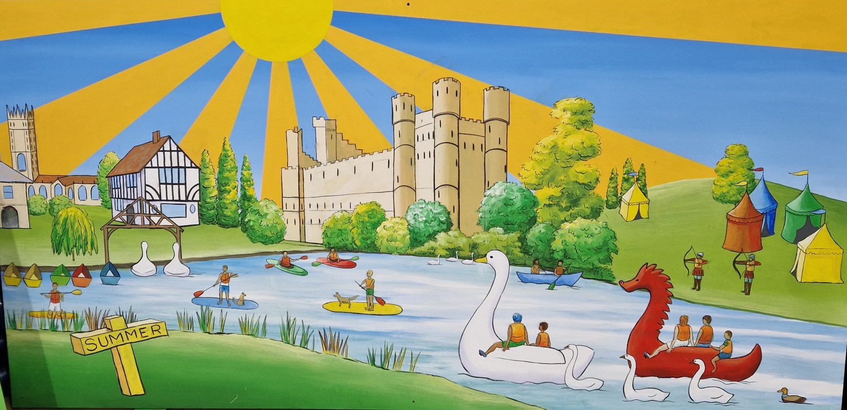 Westgate Primary Murals - ISC